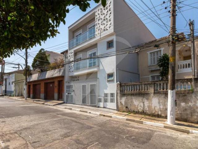 Apartamento prédio novo com 1 dormitório, sala integrada,2 quintais na Vila Guilherme