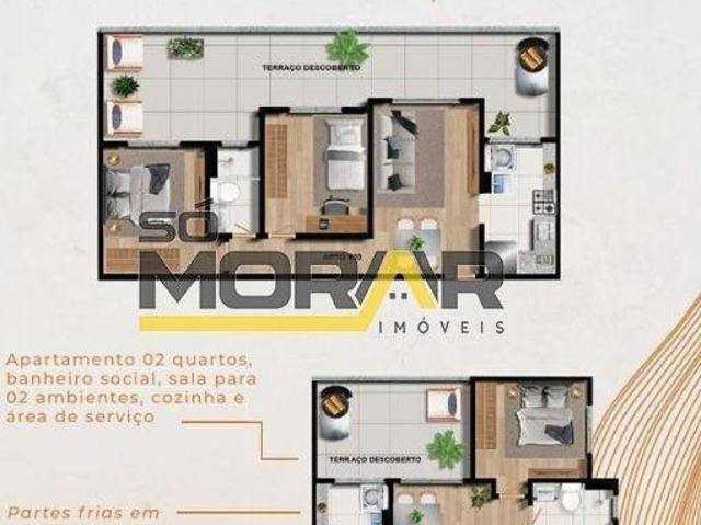 Apartamento privativo em construcao a VENDA no bairro Gameleira, cidade Belo Horizonte / MG