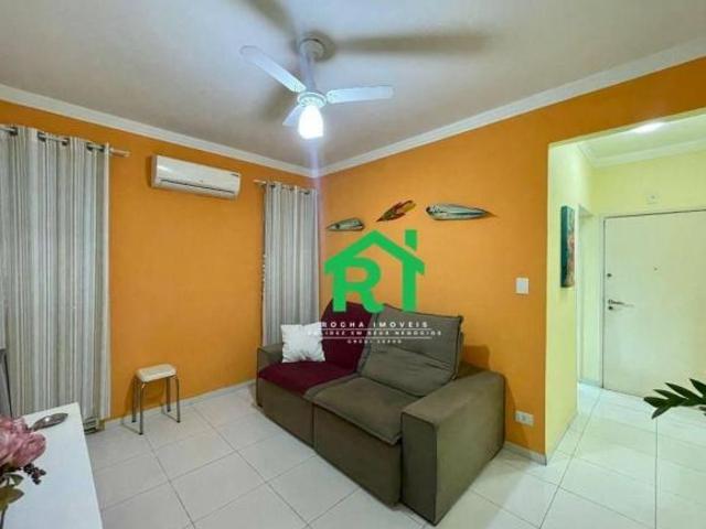 Apartamento Quadra Mar, 1 Quarto, 1 Vaga I Praia das Astúrias, Guarujá/SP