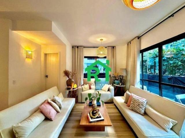 Apartamento reformado, 3 dormitórios 1 suíte, 2 vagas, Pitangueiras, Guarujá/SP