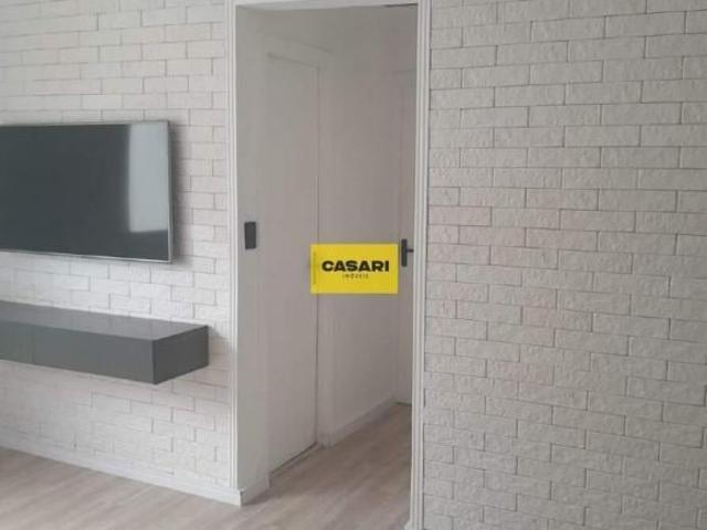 Apartamento reformado, 2 quartos, vista livre, 1 vaga, Condominio Parque das Flores Demarchi Sbc