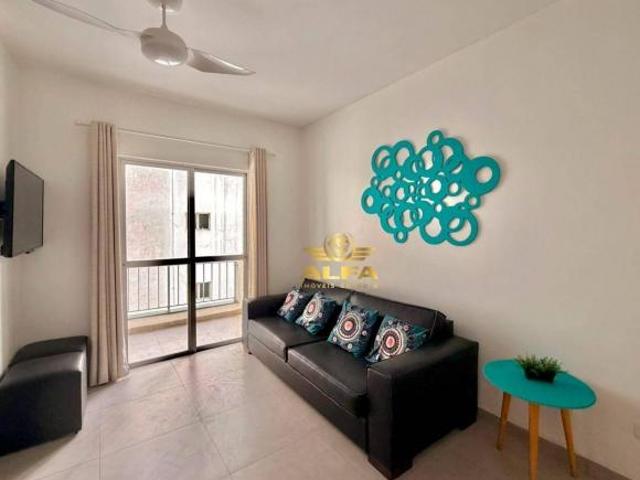 Apartamento Reformado com Sacada a 1 Quadra da Praia das Pitangueiras – Alfa Imóveis Guarujá