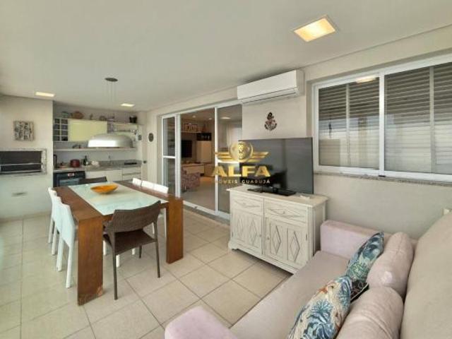 Apartamento Reformado com Varanda Gourmet e Lazer Completo na Praia das Astúrias – Alfa Imóveis Guar