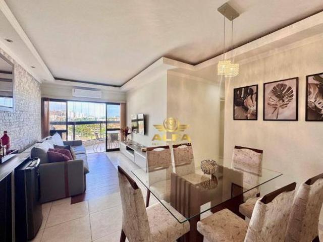Apartamento reformado com vista para o mar e 2 suítes na Praia da Enseada – Alfa Imóveis Guarujá