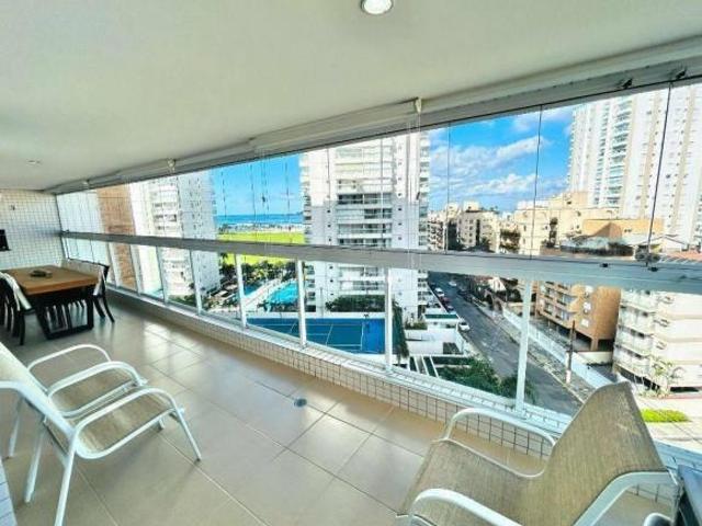 Apartamento reformado com 3 dormitórios à venda, 111 m² por R$ 1.250.000 Central Park Guarujá/SP