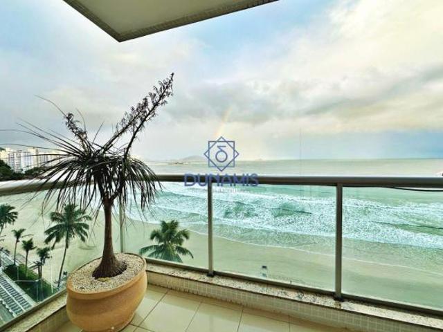 APARTAMENTO REFORMADO À VENDA NA PRAIA DAS ASTÚRIAS FRENTE MAR
