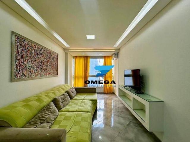 Apartamento reformado à venda na Praia das Astúrias no Guarujá | Omega Imóveis
