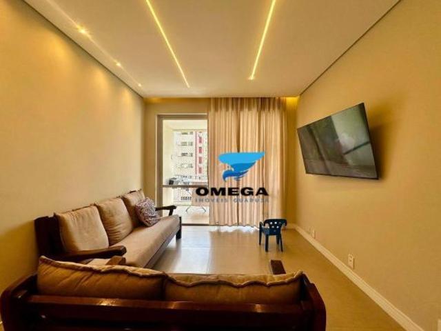 Apartamento reformado à venda na Praia das Pitangueiras no Guarujá | Omega Imóveis