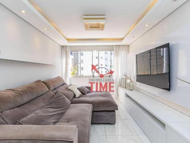 Apartamento Reformado Água Verde/Batel Curitiba – 3 Quartos, 100m², Andar Alto AP1917