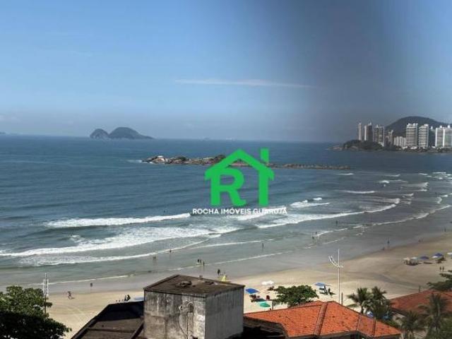 Apartamento reformado beira mar com 2 dormitórios nas Pitangueiras – Guarujá