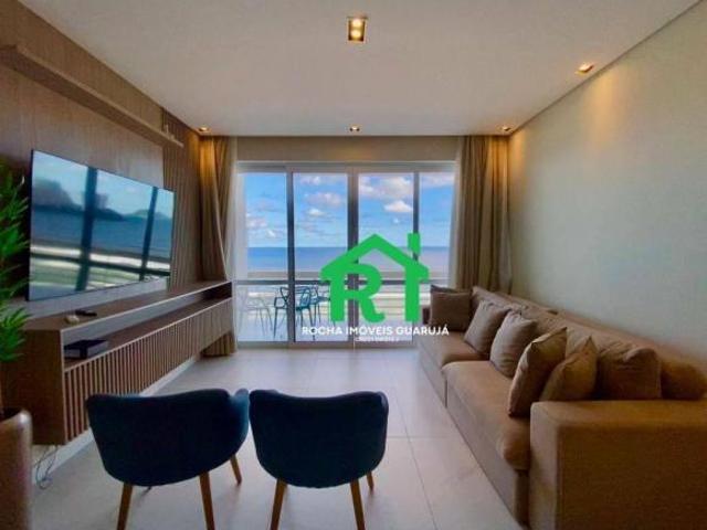 Apartamento frente mar com 3 quartos 3 suítes, 1 vaga à venda em Pitangueiras, Guarujá