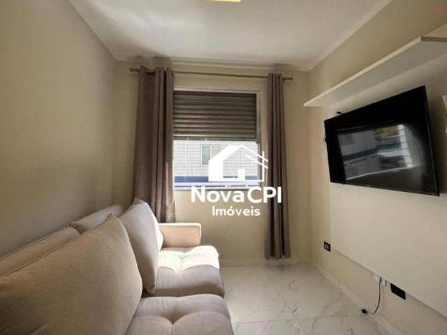Apartamento Reformado e Mobiliado à Venda no Canto do Forte – 1 Quarto – Praia Grande