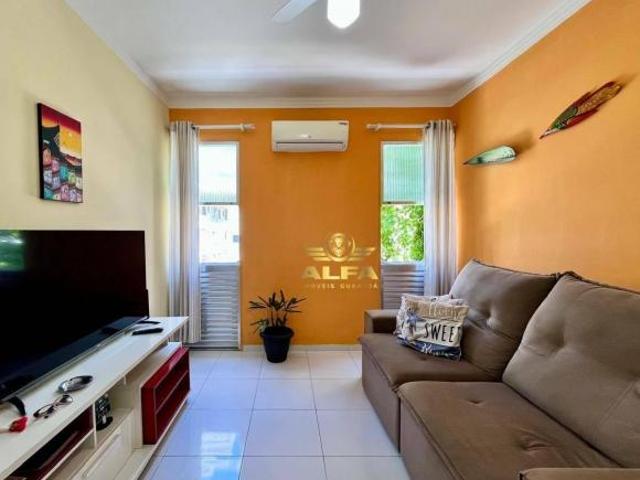 Apartamento reformado na Praia das Astúrias Guarujá  1 dormitório  climatizado  1 vaga  1 quadra do