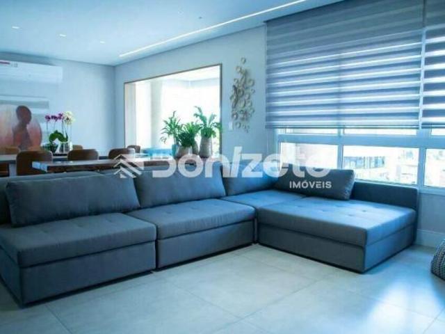 Apartamento Residencial 4 suítes com 205 m², frente, Vila Gilda Santo André – Financia e aceita pe