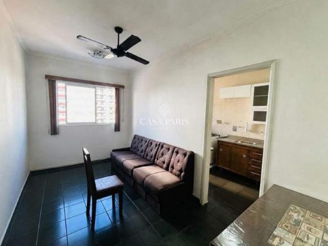 Apartamento residencial 1 dormitório na Ocian, Praia Grande SP | 1 vaga, lazer e portaria 24h