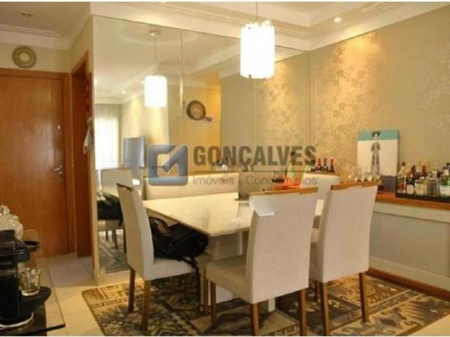 Apartamento Residencial 3 Dormitórios com 2 Vagas no Centro de SBC Varanda Gourmet