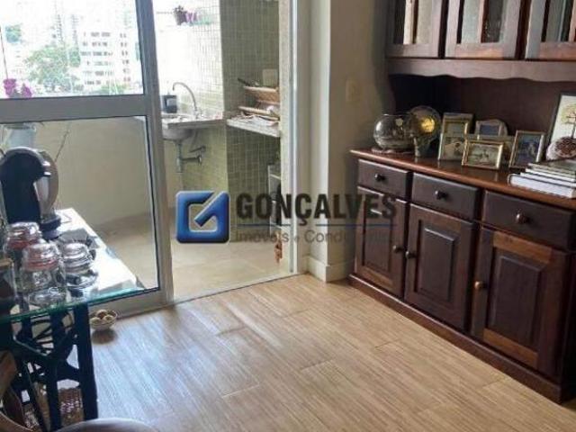 Apartamento residencial à venda na Casa Branca, Santo André | 2 dorms, 1 suíte, varanda gourmet e 2