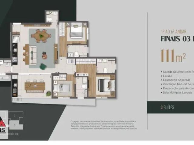 Apartamento residencial à venda no Edifício Residencial OAK em Americana