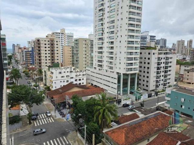 Apartamento com 2 dormitórios à venda, 78 m² por R$ 600.000,00 Canto do Forte Praia Grande/SP