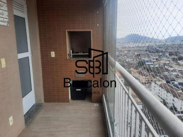 Apartamento Residencial à Venda — Estuário, Santos/SP | 2 Dormitórios • 1 Suíte • Terraço com Churra
