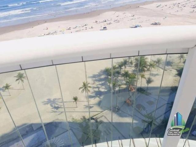 Apartamento frente ao mar, com 3 dormitórios à venda, 123 m² por R$ 1.445.000 Vila Guilhermina P