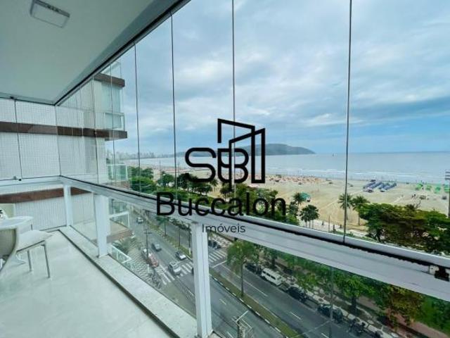 Apartamento Residencial à Venda — Gonzaga, Santos/SP • 3 Dormitórios • 127 m² • Vista Mar