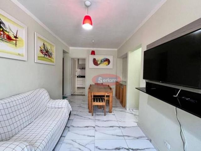Apartamento 2 dormitórios com vaga de garagem lado praia na Enseada Guarujá