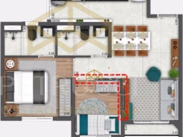 Apartamento Residencial à venda, Vila Lídia, Campinas AP9650