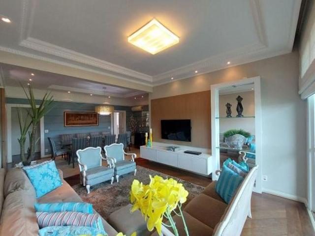 Apartamento Residencial com 3 dormitórios à venda, 179 m² Santa Cruz Americana/SP