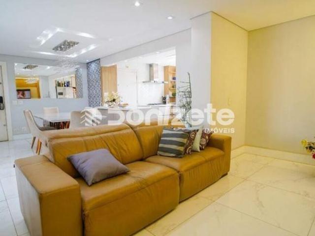 Apartamento residencial com 3 suítes, 3 vagas e varanda gourmet – Vila Léa, Santo André