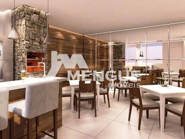Apartamento residencial com 1 dormitório e 1 vaga de garagem, em condomínio fechado, à venda no bair