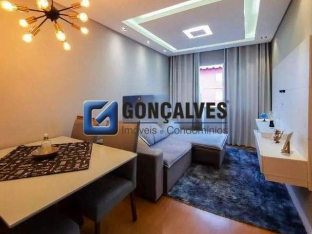 Apartamento residencial com 2 dormitórios em São Bernardo do Campo Santa Terezinha — 1 vaga