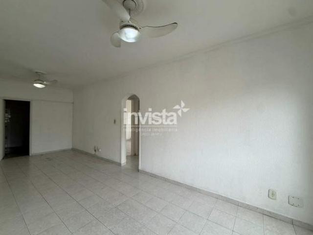 Apartamento Residencial de 2 dormitórios à venda em Santos, Campo Grande – Frente, 80 m²