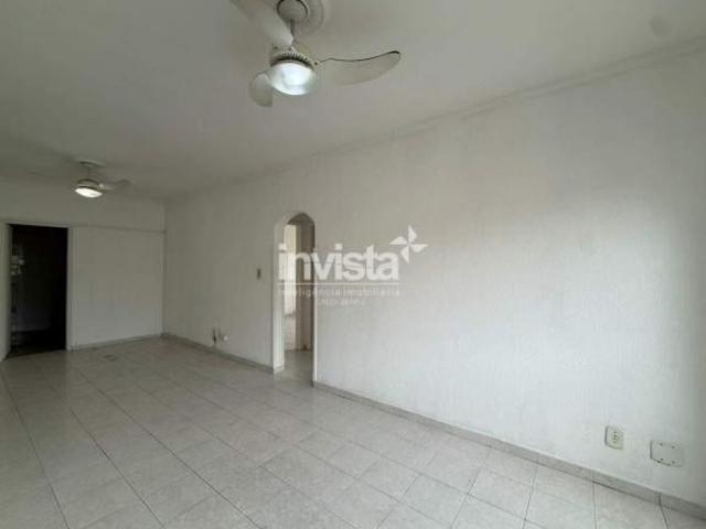 Apartamento Residencial de 2 dormitórios à venda em Santos, Campo Grande – Frente, 80 m²