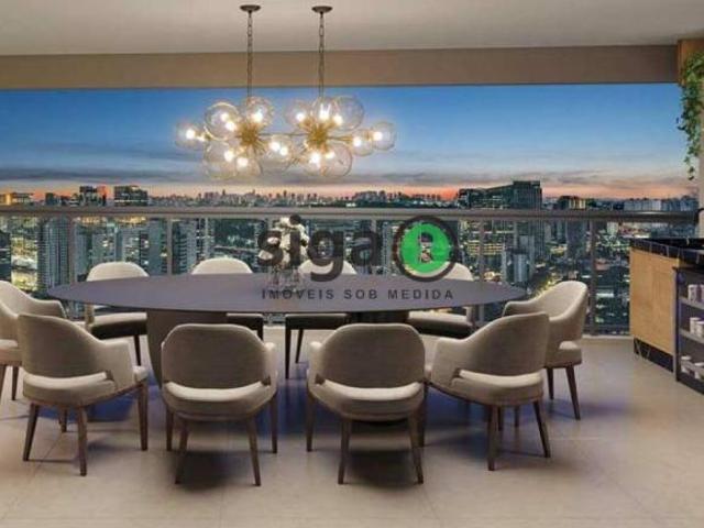 Apartamento Residencial em Brooklin COM 4 quartos, 2 vagas! 142m²