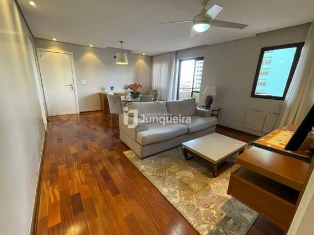 Apartamento Residencial Frente, 3 dormitórios 1 suíte no Centro de Piracicaba