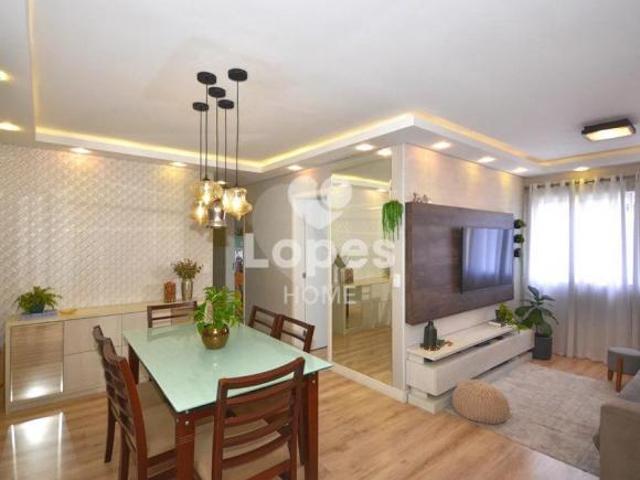 Apartamento residencial na CIC · 68,92 m² de área útil