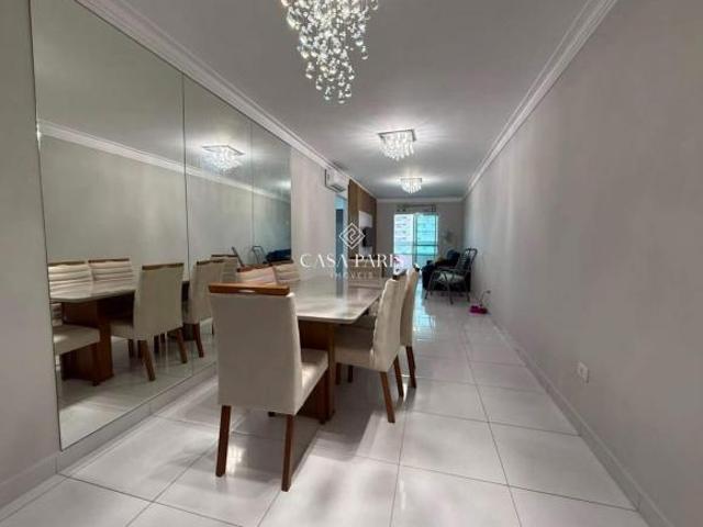 Apartamento Residencial no Boqueirão Praia Grande – 3 Dorms, 2 Suítes, Varanda Gourmet e 2 Vagas