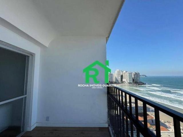 Apartamento frente mar com 3 quartos 1 suíte, 2 vagas e lazer à venda em Pitangueiras, Guarujá