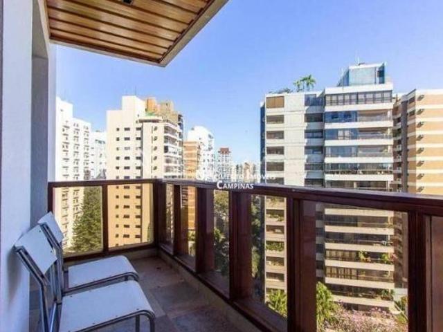 Apartamento Retrofitado de alto padrão no Edifício Dona Nair no Cambuí com 270 m², 2 suíte master co