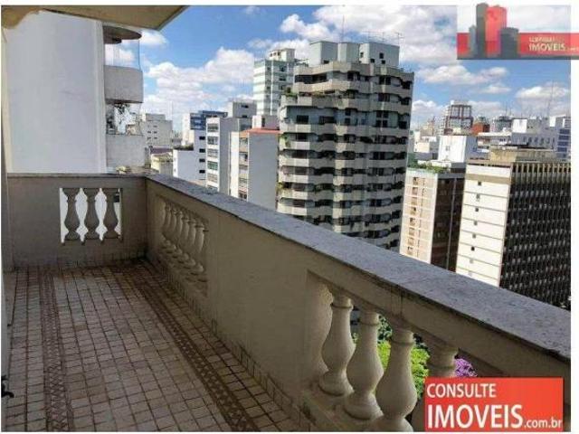 Apartamento Rua Maranhão, 368 Higienópolis, 270m², 3 dorms, 2 vagas, Edifício Vila Nova