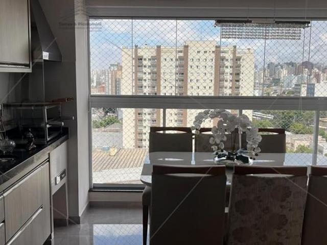 Apartamento São Caetano com 93 Metros, 3 Dormitórios sendo 1 Closet, 2 Suítes, Varanda Gourmet, lava