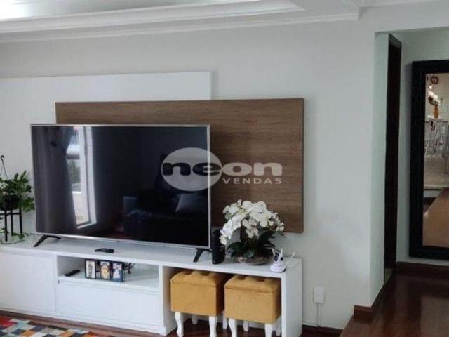 Apartamento Amplo 200m² com 3 Dormitórios e 2 Suítes no Bairro Nova Gerty, São Caetano do Sul