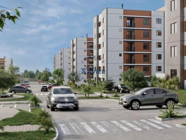 Apartamento Sacada com Churrasqueira à venda | Itaboa Campo Largo | 2 quartos