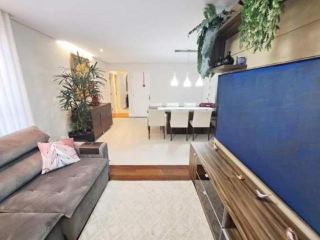 Apartamento sacada gourmet, 3 suítes mobiliado com 3 vagas – Jardim Bela Vista, Santo André