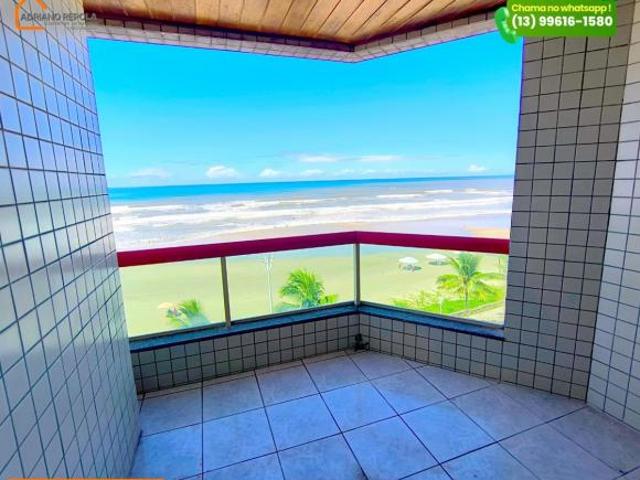 Apartamento sacada frente mar 3 dormitórios