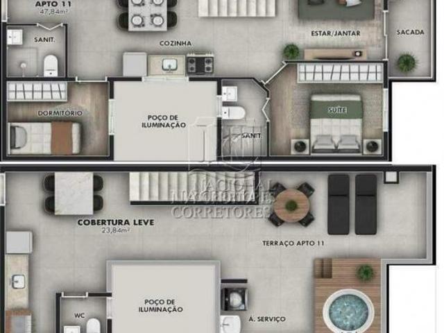 Apartamento Sem Condomínio à venda, 2 quartos, 1 suíte, 1 vaga, Vila Pires San