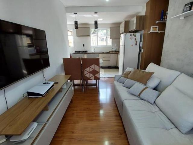 Apartamento semi mobiliado 48,27m² 2 dormitórios 01 vaga no bairro Olaria, em Canoas