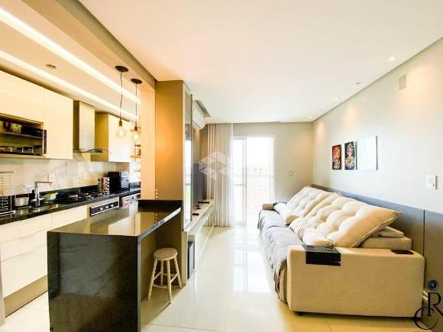Apartamento semi mobiliado 58,80m² 02 dormitórios, 01 suíte 01 vaga no bairro Igara, em Canoas