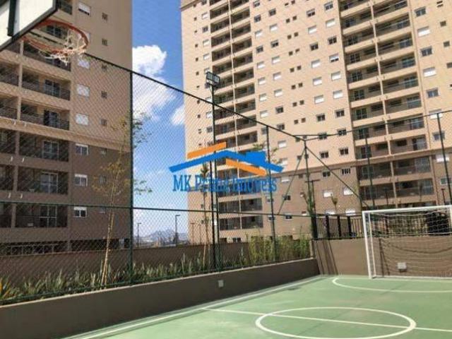 Apartamento semi mobiliado, 60m², 2 Quartos, 1 Vaga Square Carapicuíba/SP